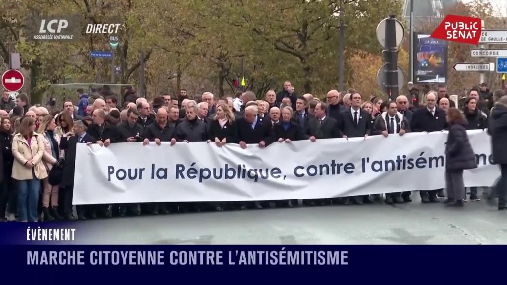 [Événement] Marche civique 'pour la République, contre l'antisémitisme' : émission spéciale en ...